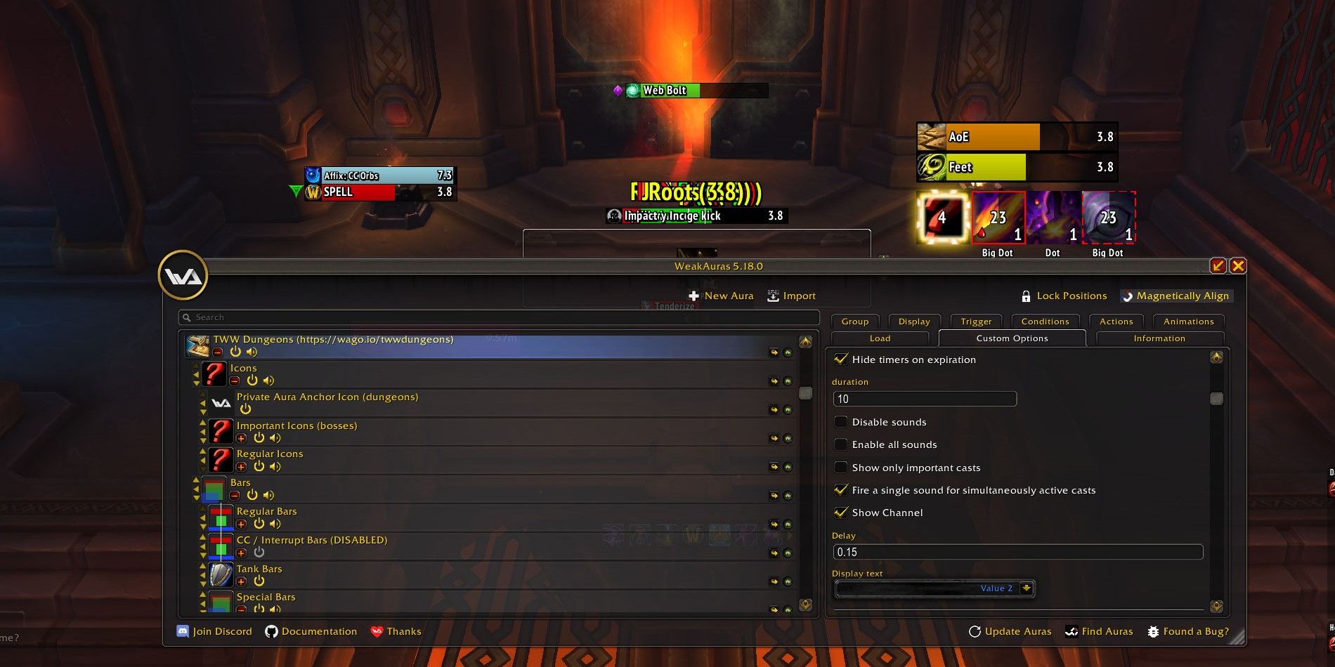 WoW The War Within: Best WeakAuras for Mythic+ (Season 1)
