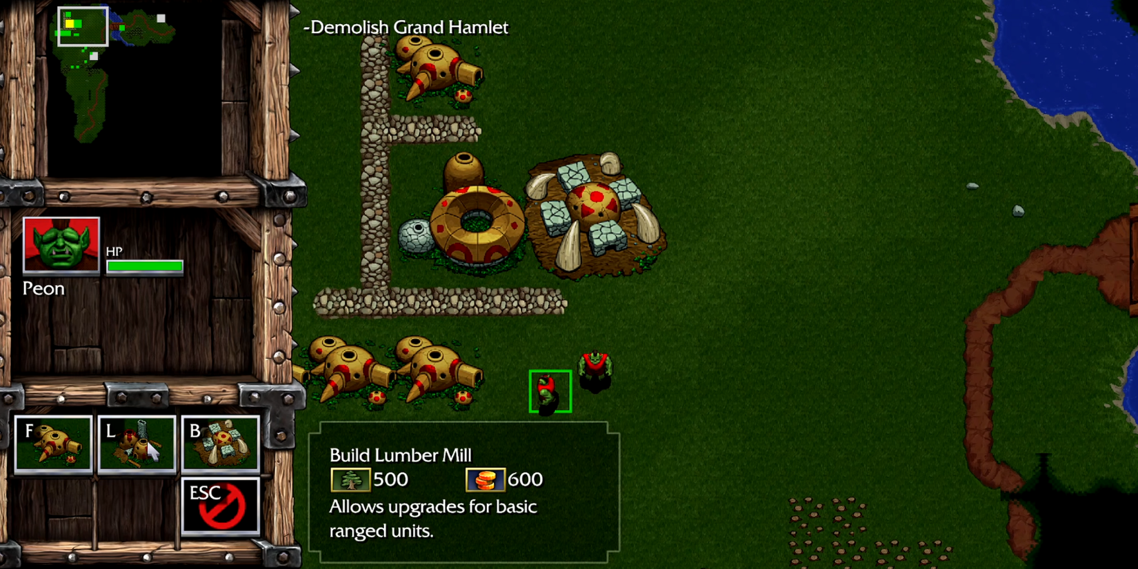 Warcraft Remastered: Orc Campaign Scenario 3 Walkthrough