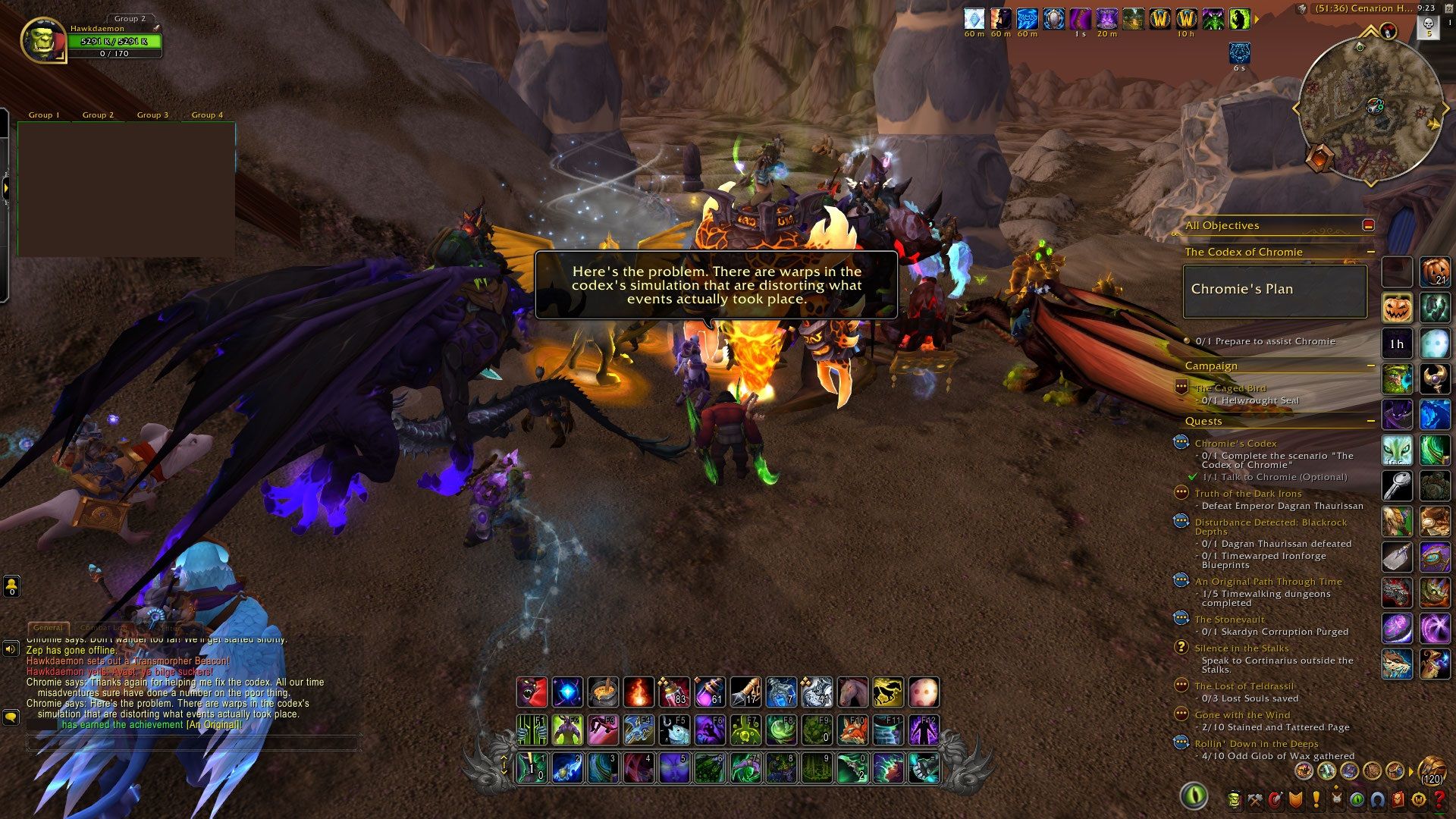 Codex of Chromie Scenario Walkthrough – WoW 20th Anniversary Celebration