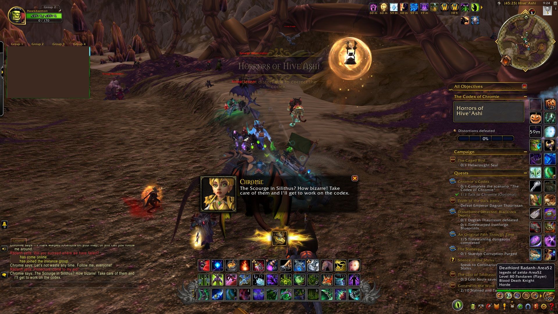 Codex of Chromie Scenario Walkthrough – WoW 20th Anniversary Celebration