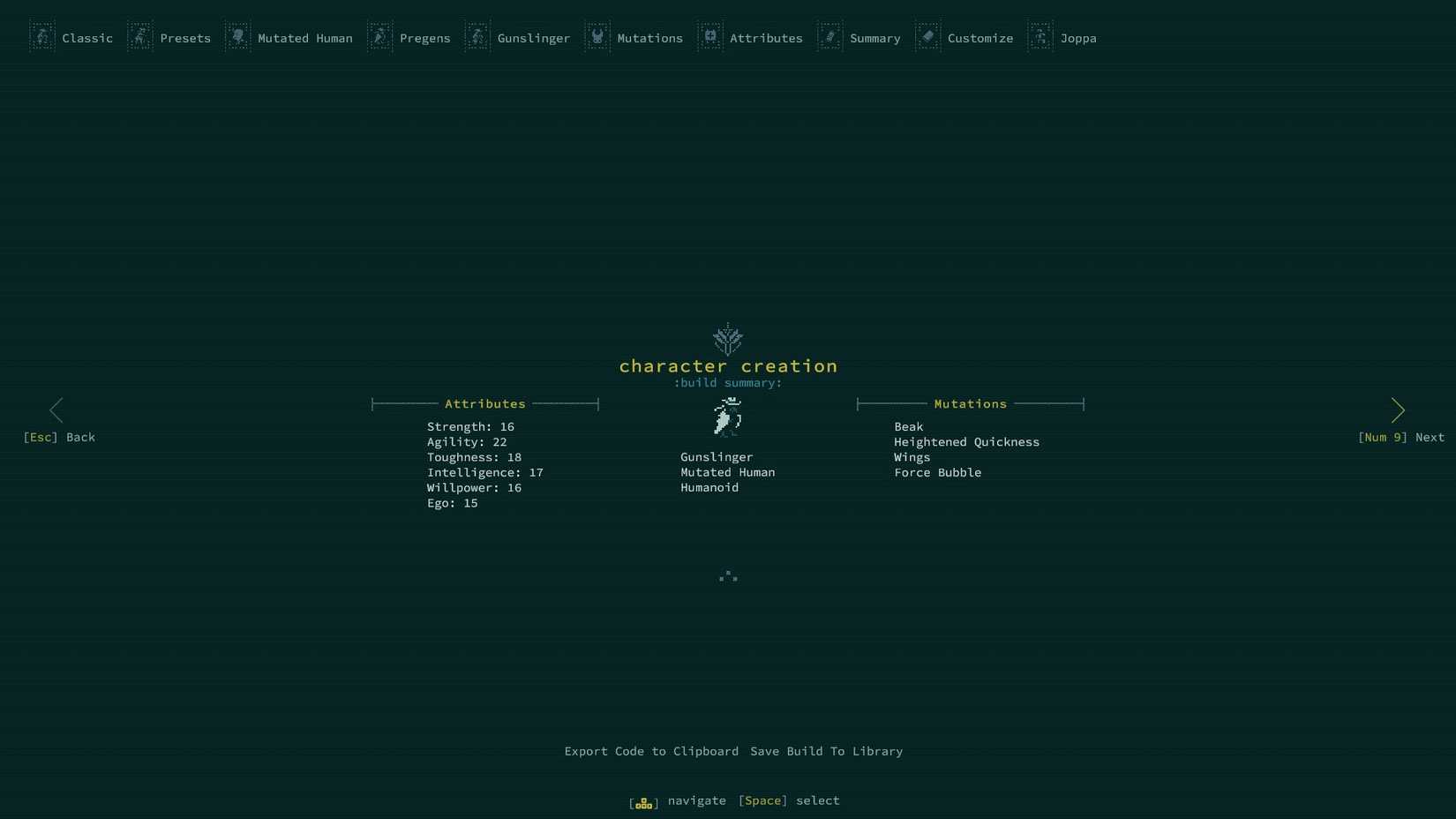 Best Starting Classes in Caves of Qud