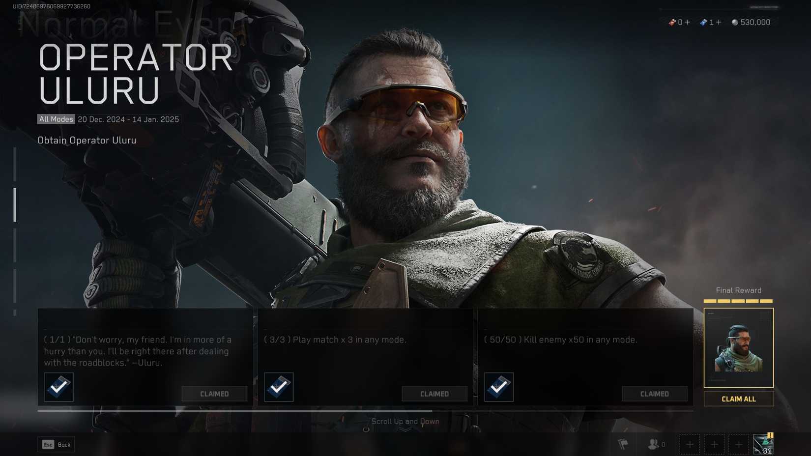 How to Get Uluru in Delta Force