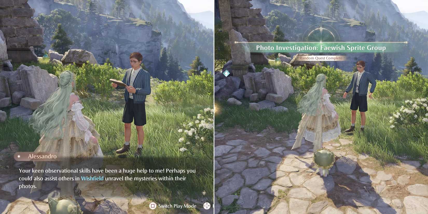 Photo Investigation: Faewish Sprite Group Guide In infinity Nikki