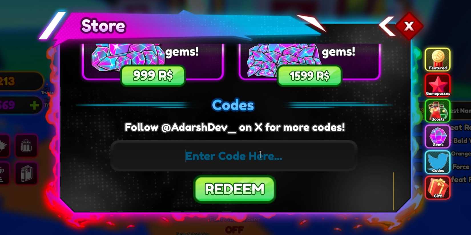 Roblox: Anime Arcane Simulator Codes