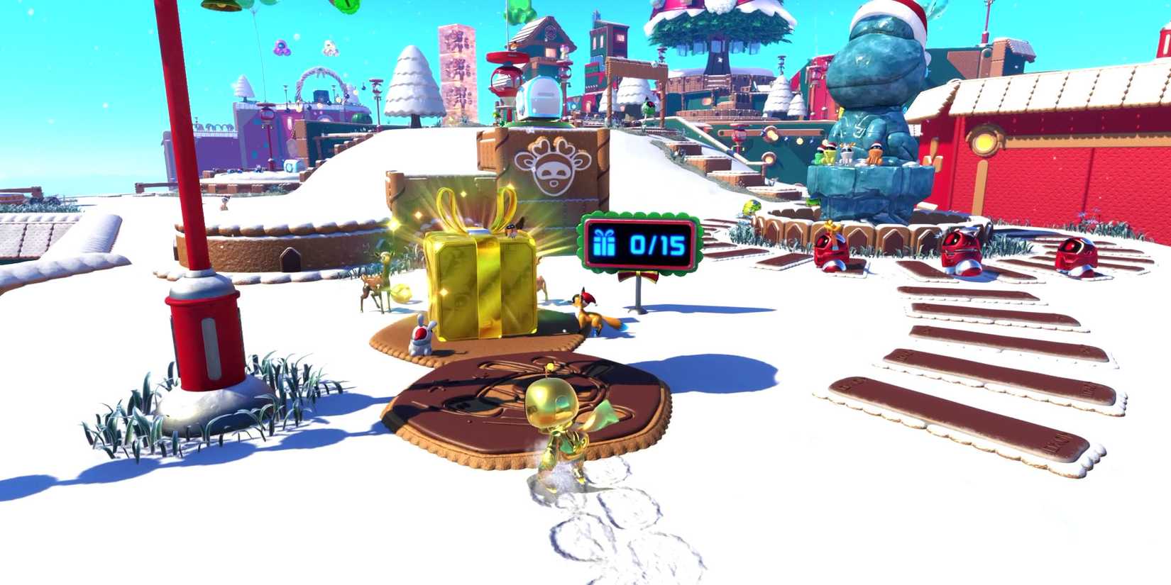 Astro Bot: How to Find All Christmas Presents in Winter Wonder DLC