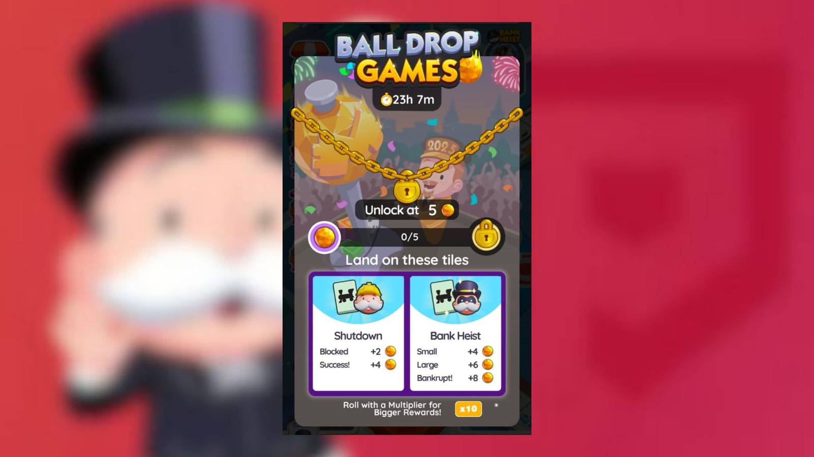 Monopoly GO: Ball Drop Games Rewards And Milestones