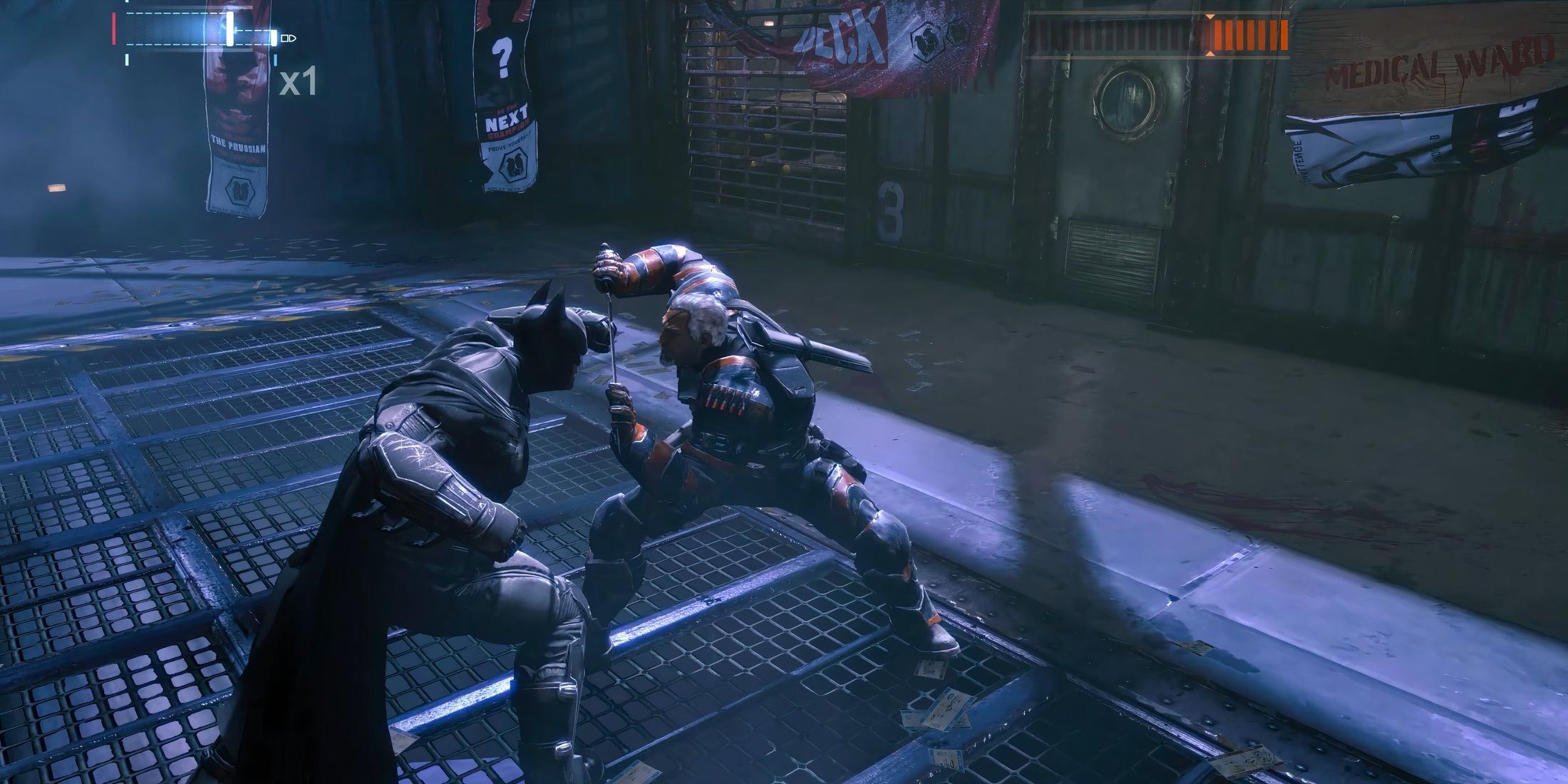 Batman Arkham Origins Gameplay Deathstroke