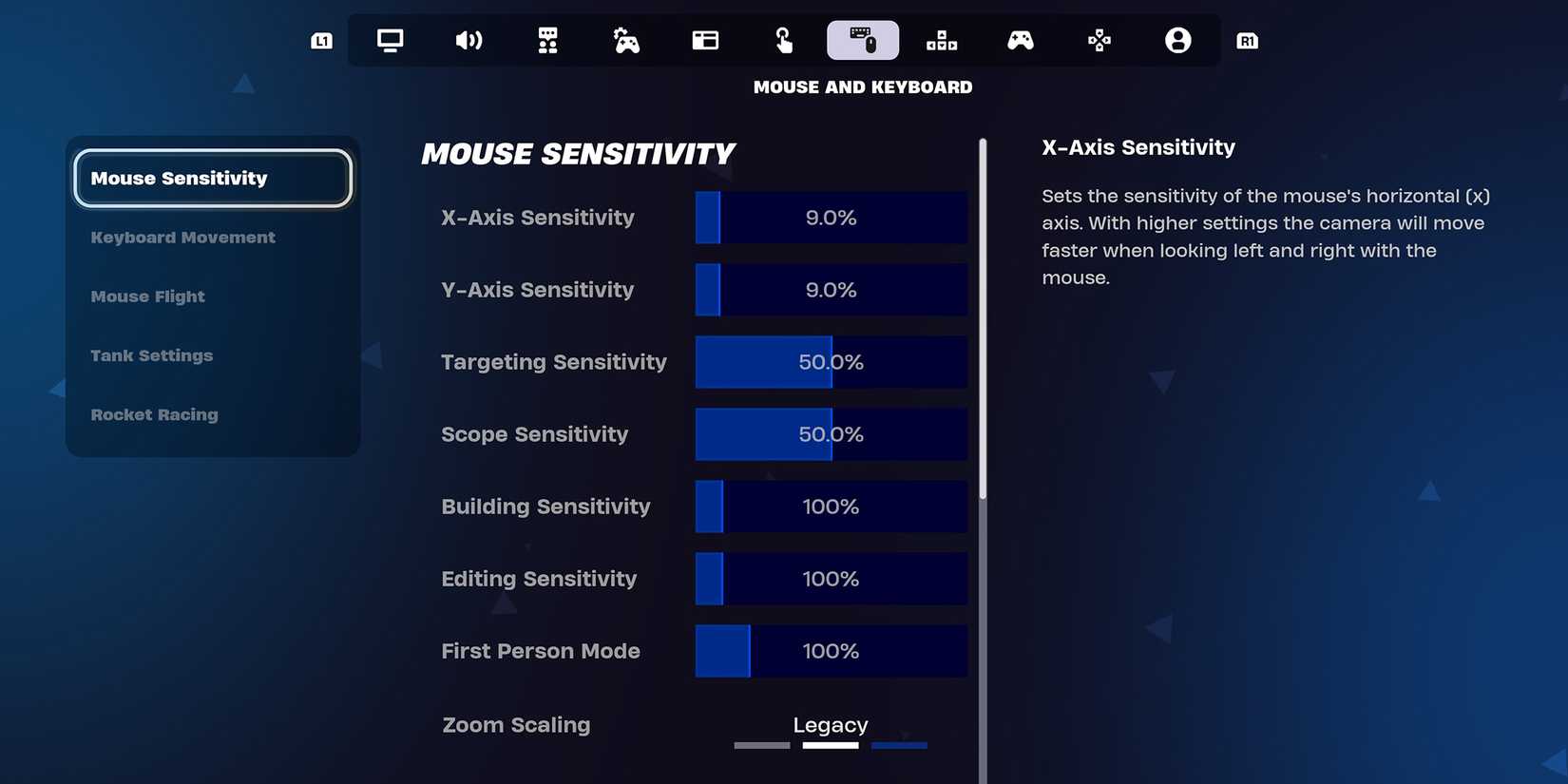Best Settings for Fortnite Ballistic