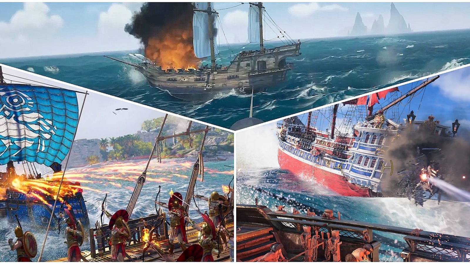 Best Open-World Games With Ship Combat, Ranked