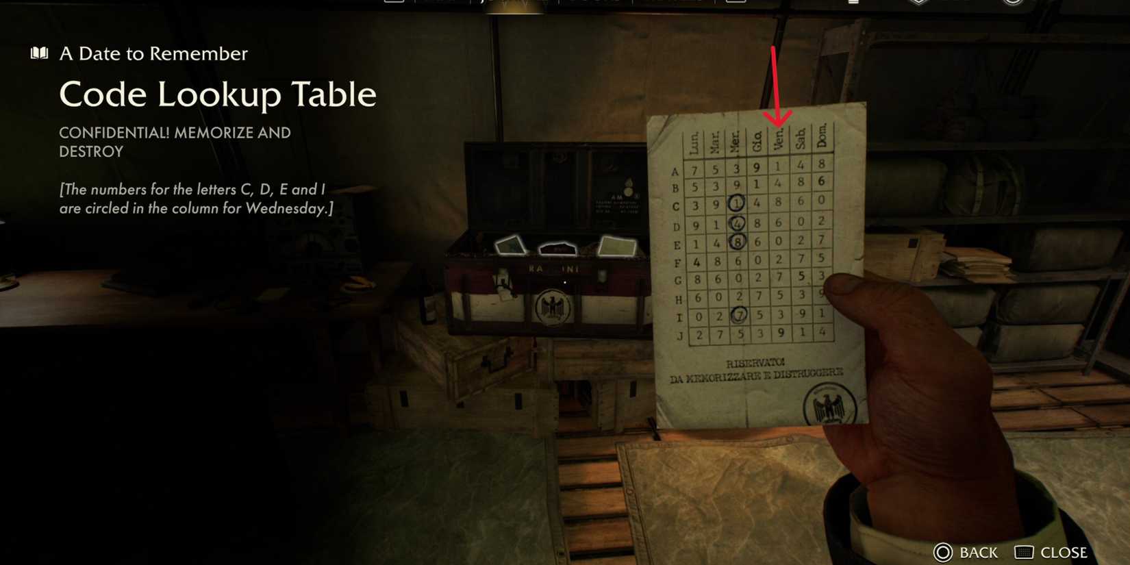 Indiana Jones and the Great Circle: A Date to Remember Puzzle Guide