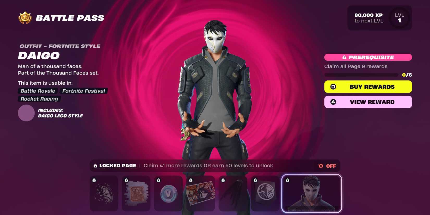 Fortnite: All Chapter 6 Season 1 Battle Pass Skins