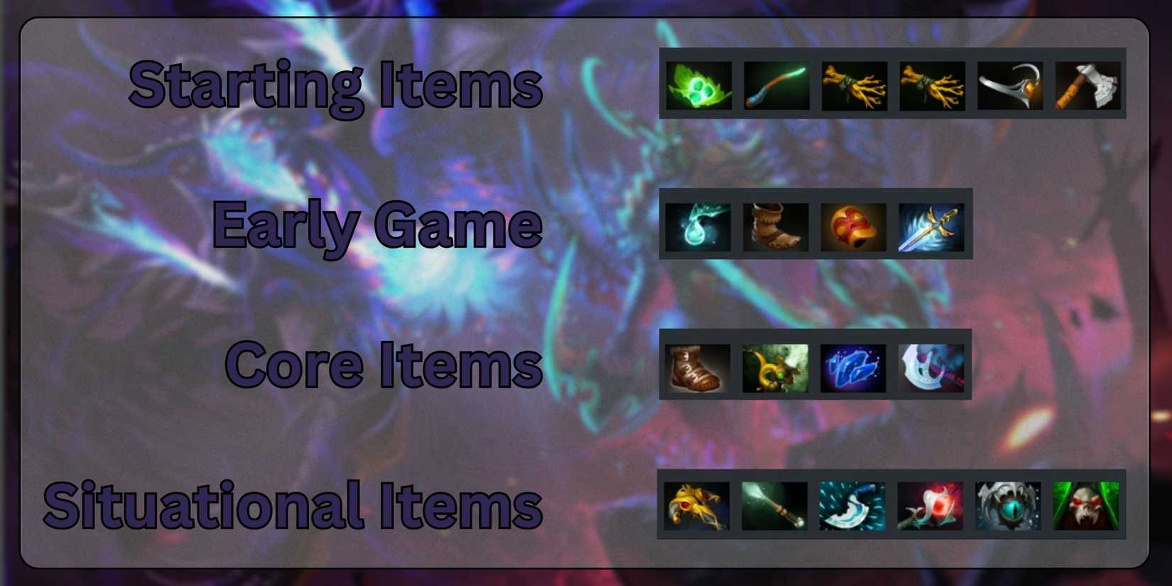 Dota 2: Terrorblade Position 3 Build Guide