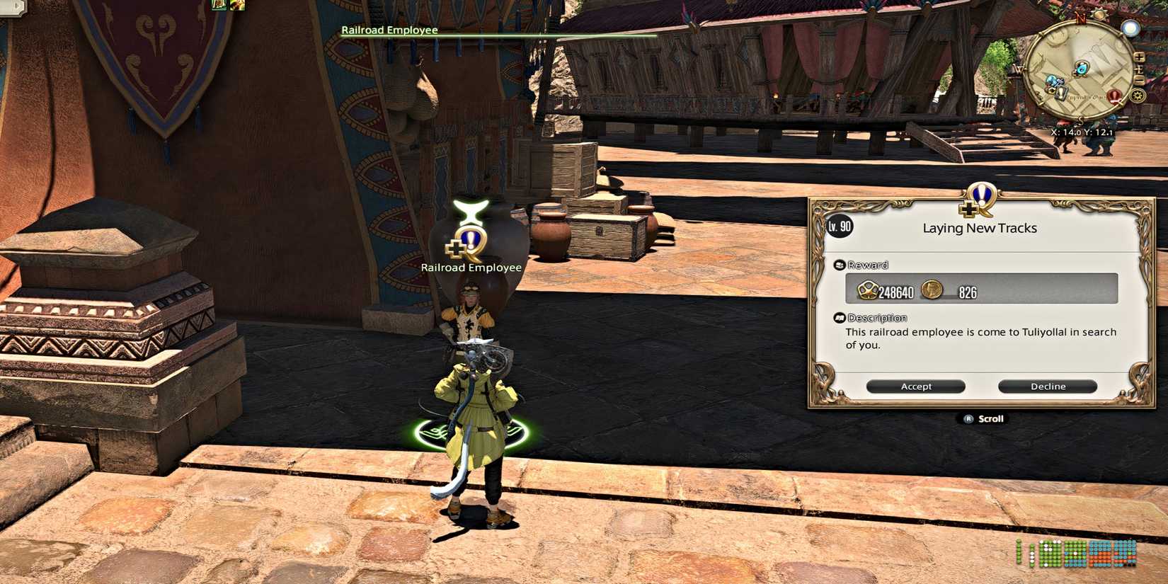 Final Fantasy 14: How to Start Nitowikwe Custom Deliveries