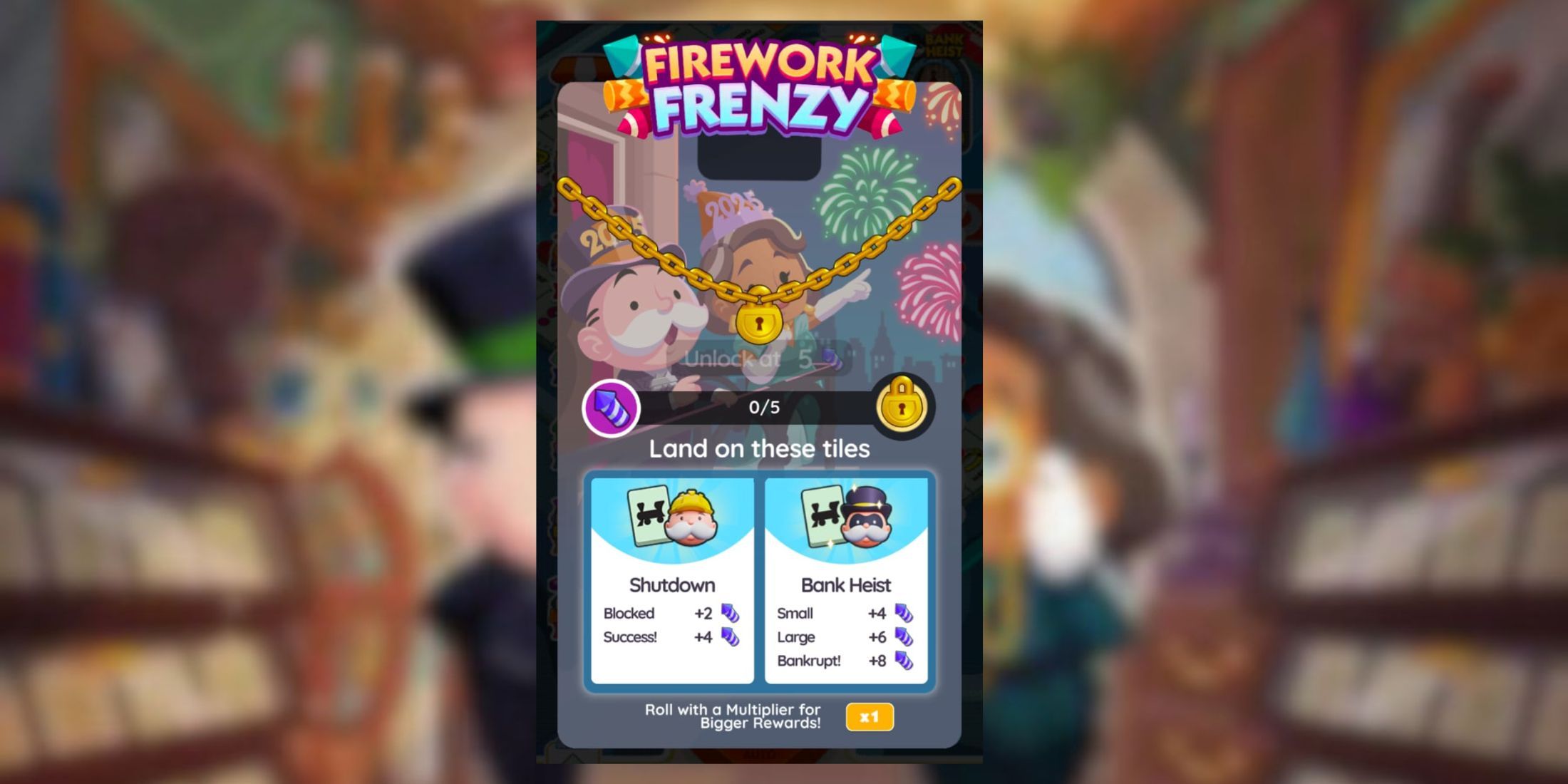 Monopoly GO: Firework Frenzy Rewards And Milestones