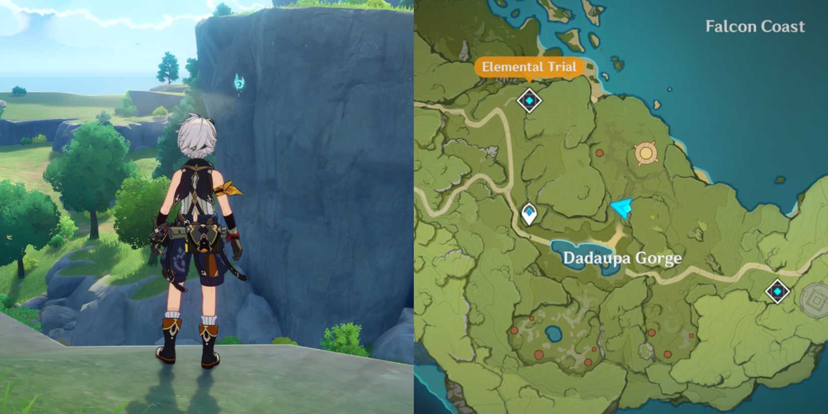 Genshin Impact: Galesong Hill Anemoculus Locations