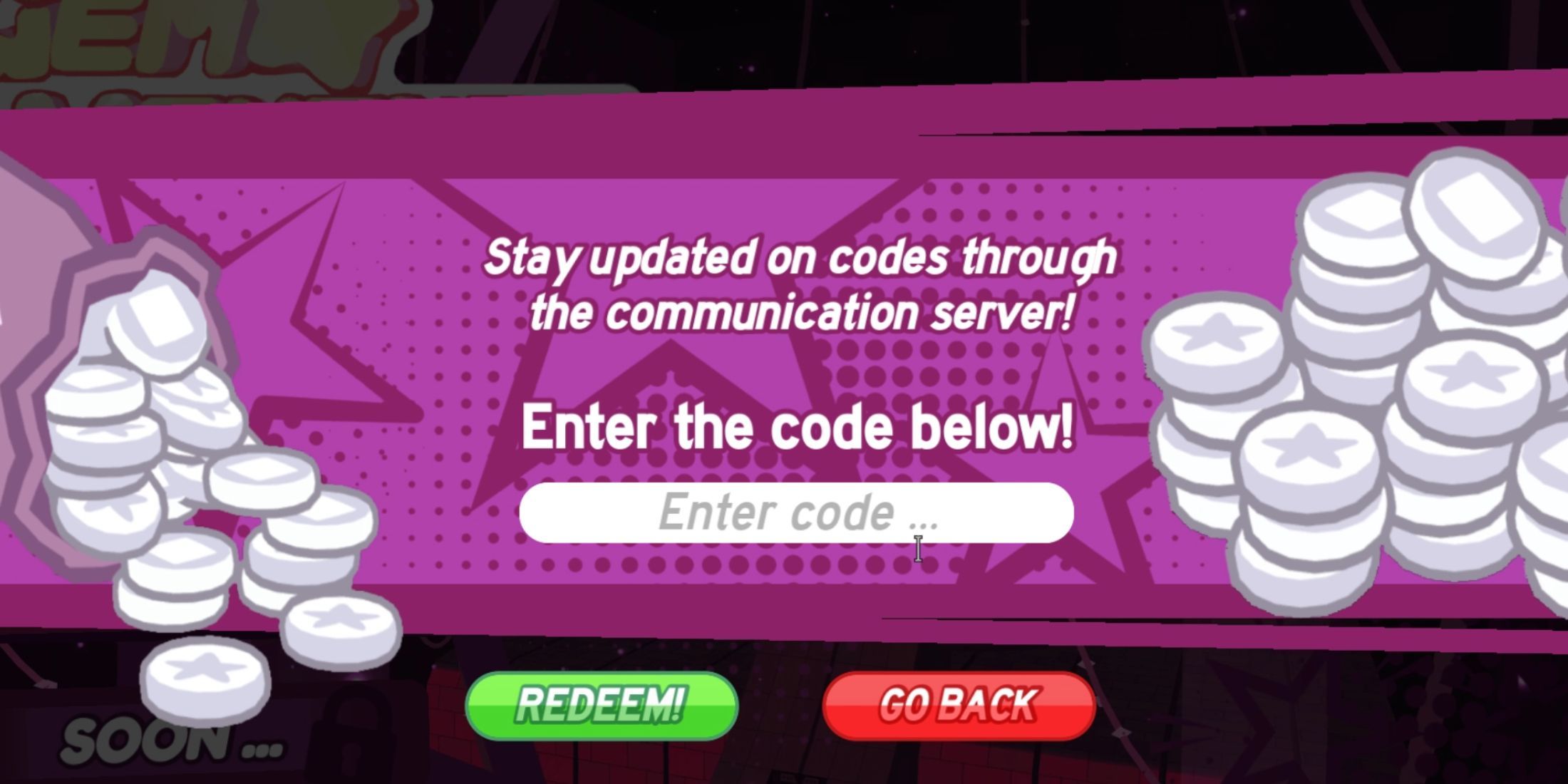 Roblox: Gemventure Codes