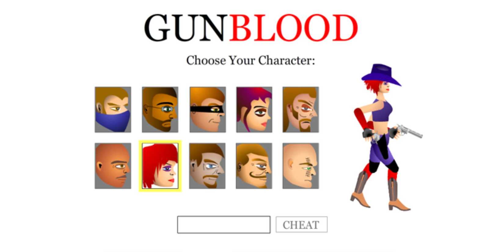 Gunblood Cheat Codes