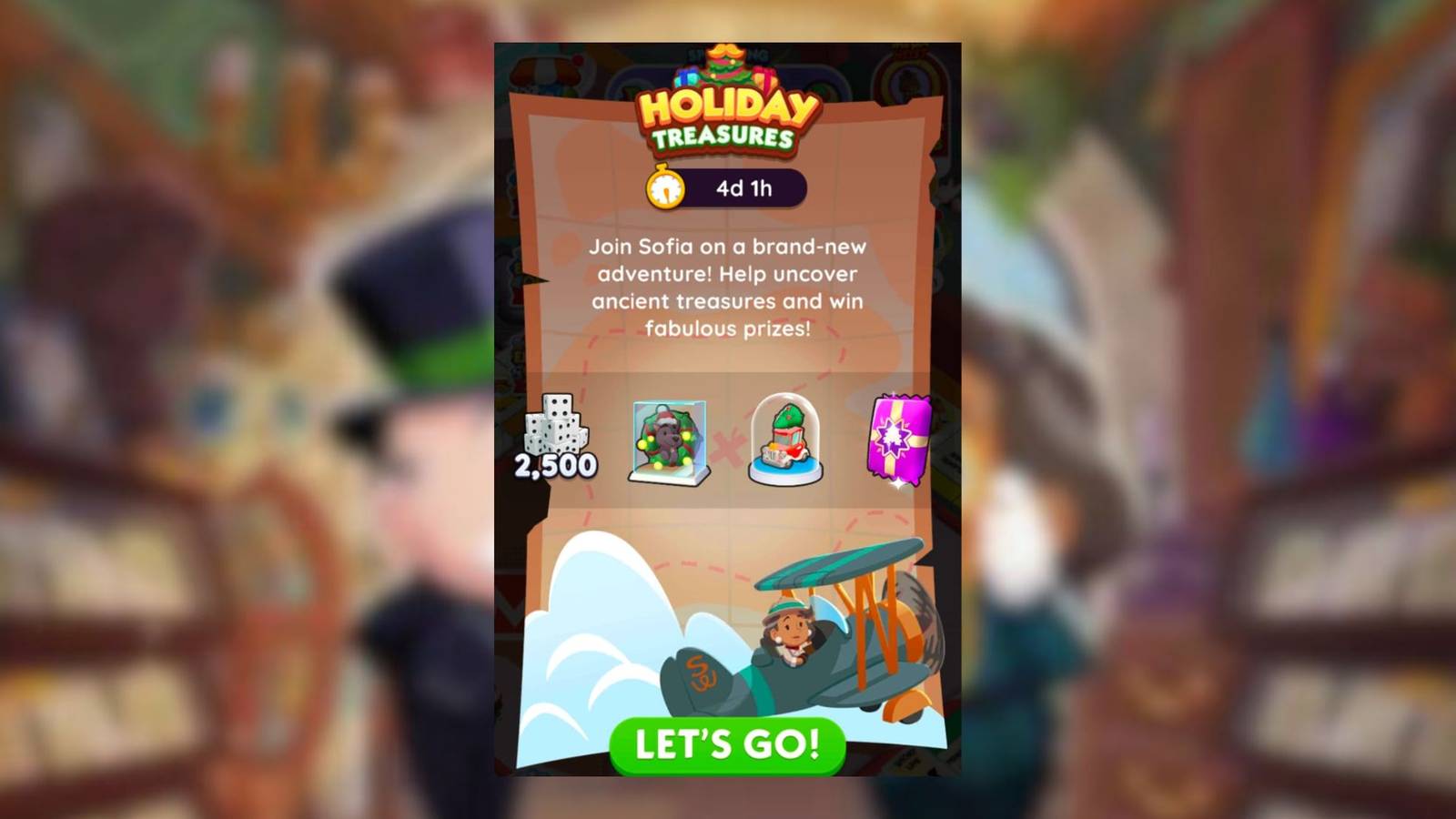 Monopoly GO: Holiday Treasures Rewards And Milestones