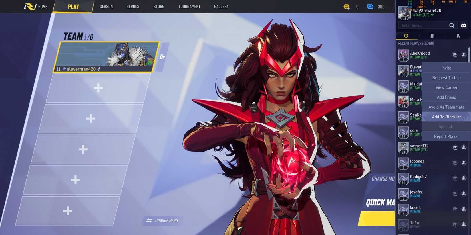 How to Block and Mute in Marvel Rivals