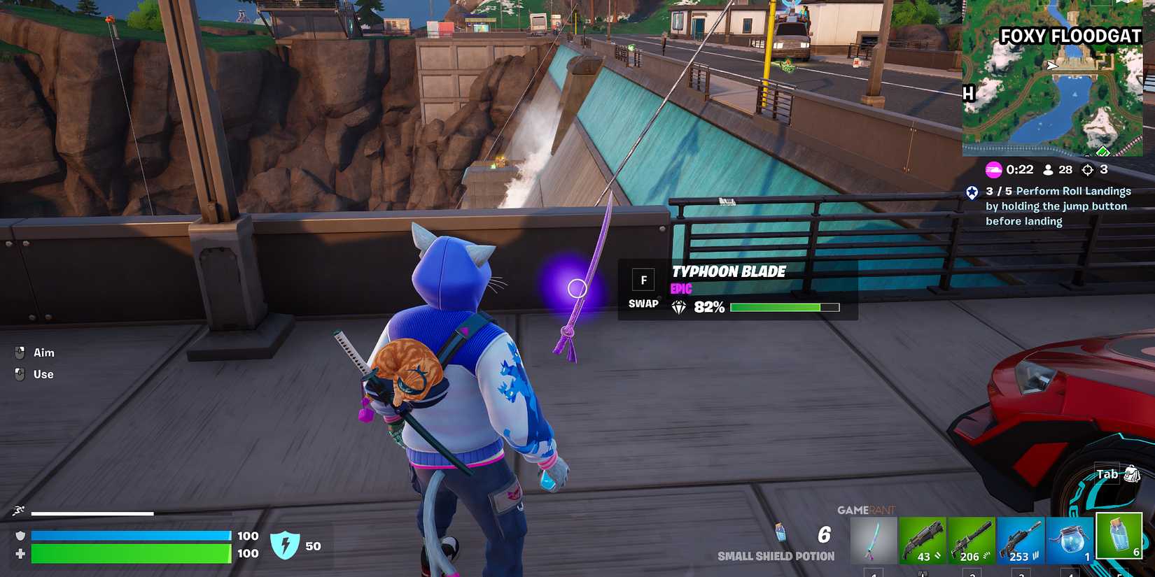 How To Get The Typhoon Blade in Fortnite