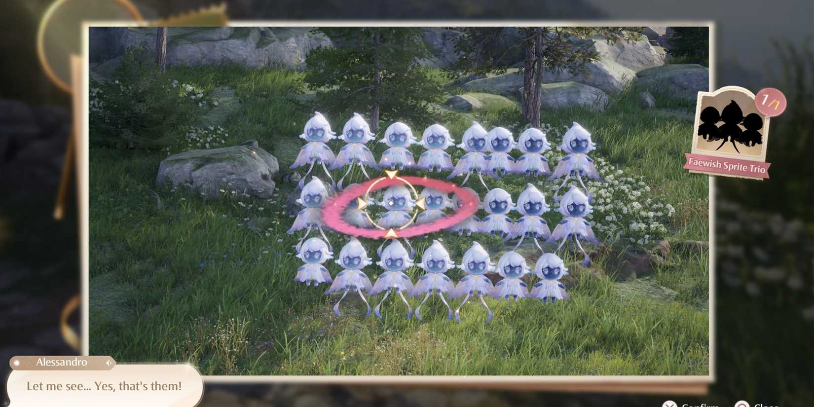 Photo Investigation: Faewish Sprite Group Guide In infinity Nikki