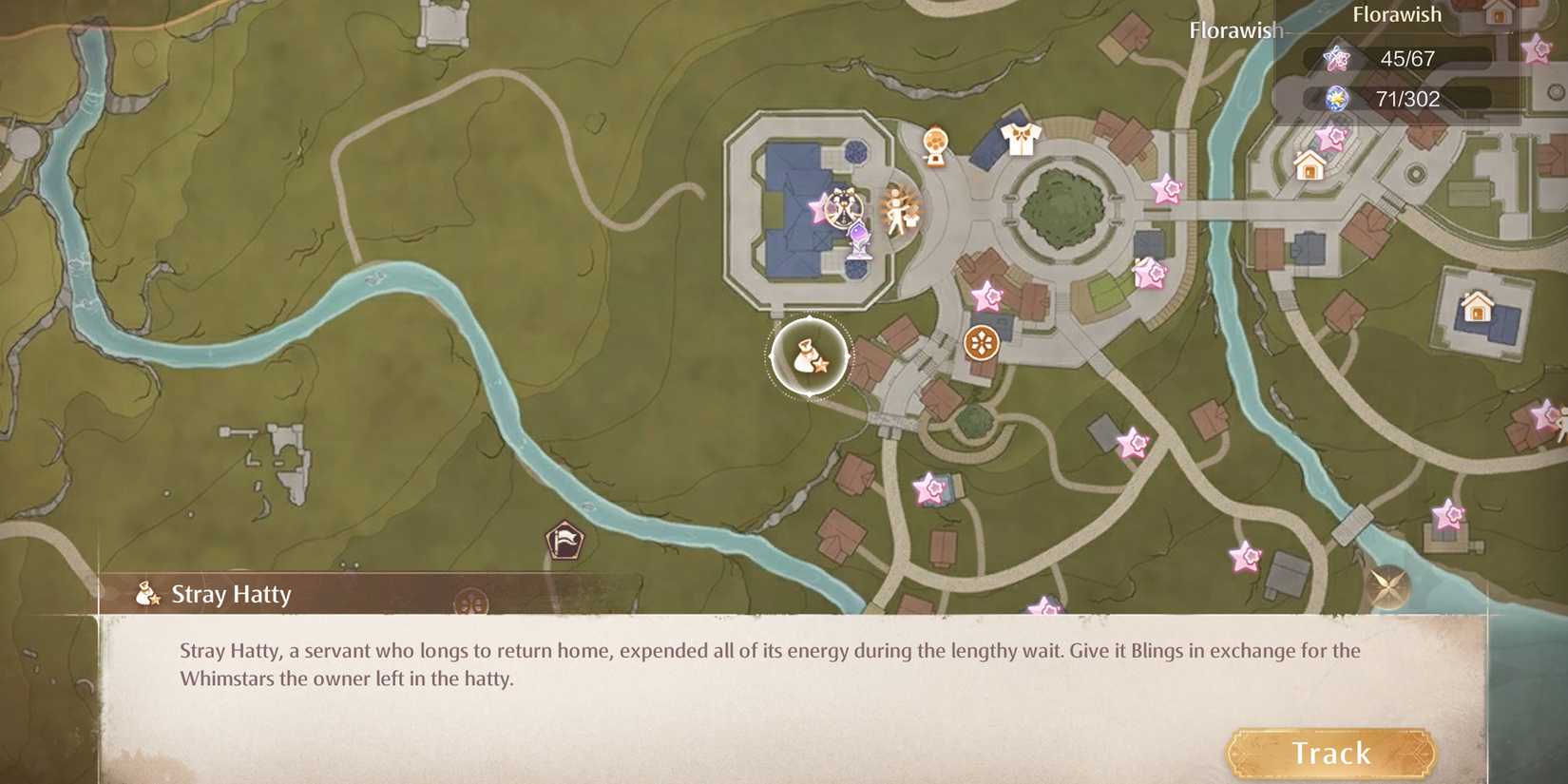 Wishfield Journal Day 4 (Travel Companion Locations) In Infinity Nikki