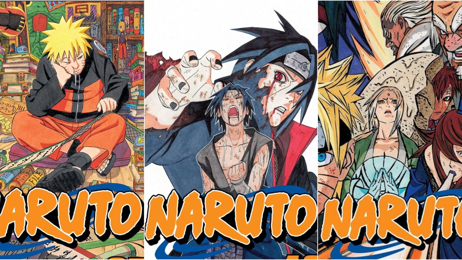 The Best Naruto Manga Covers