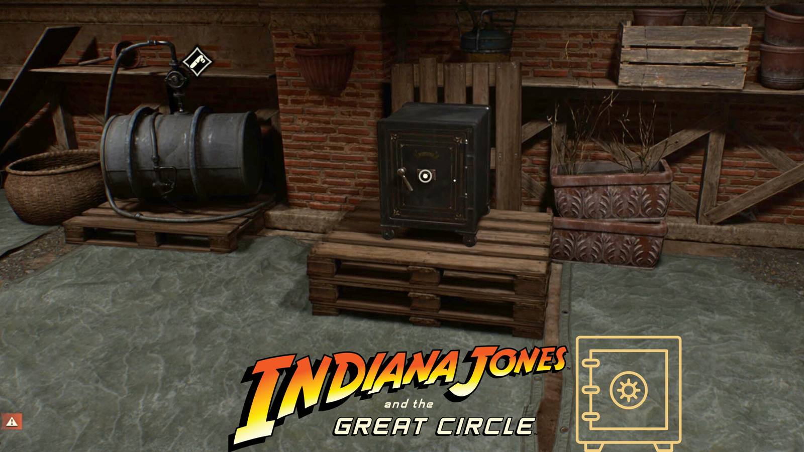 Museum Wing Storage Room Safe Code In Indiana Jones And The Great Circle