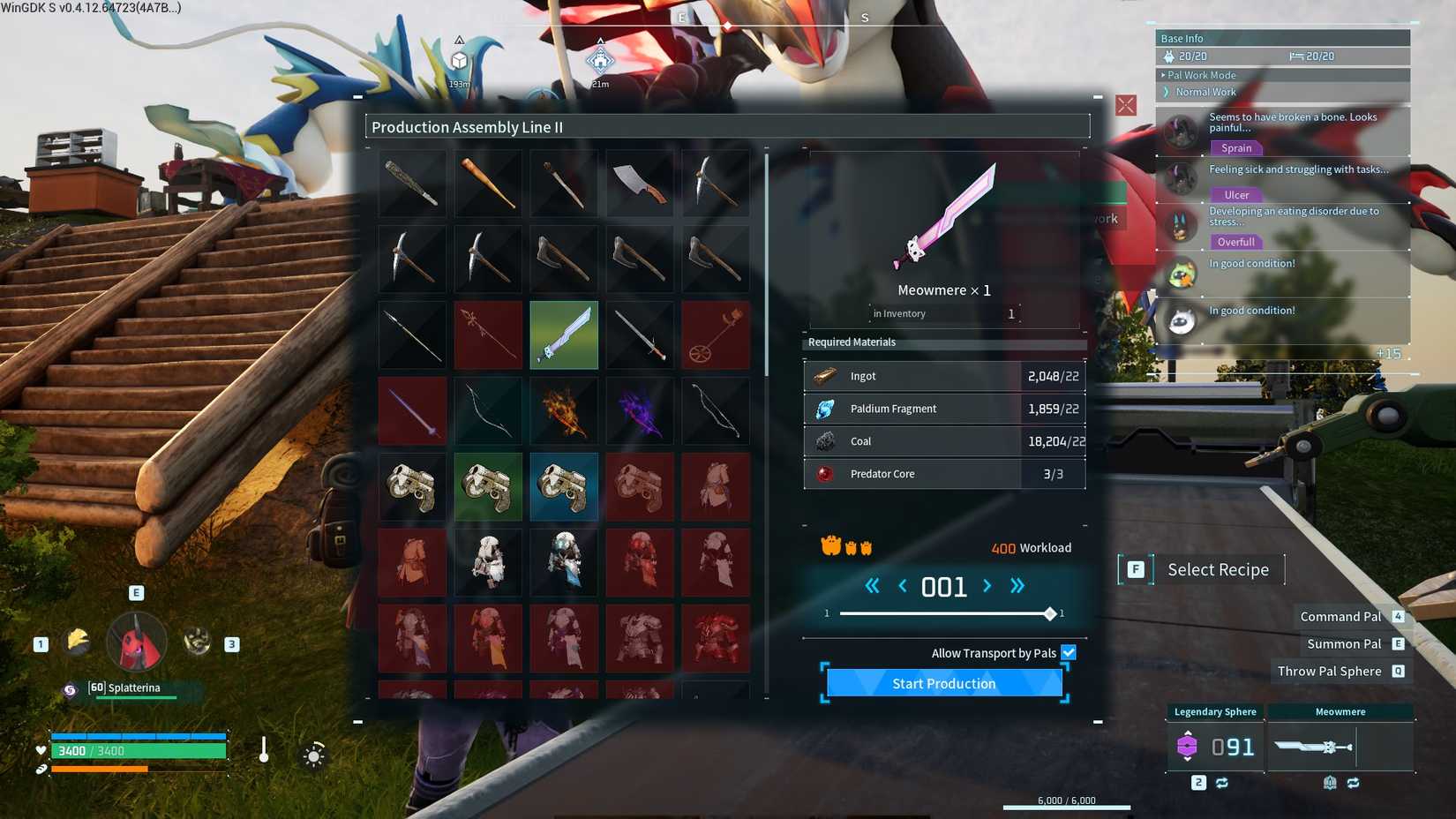 Palworld: How To Get Meowmere