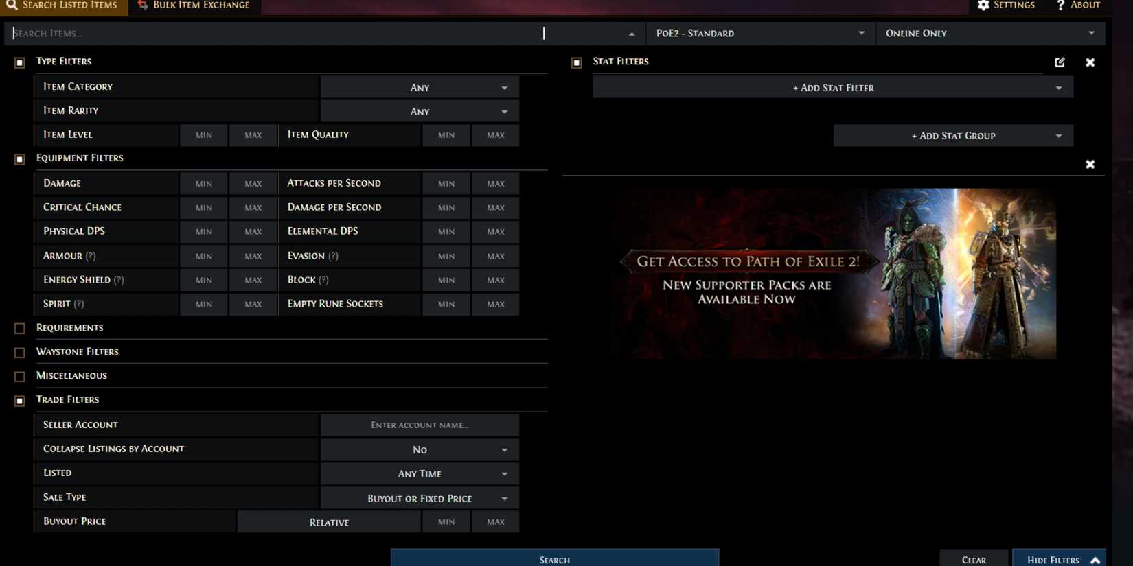 What is the Path of Exile 2 Trade Site (and How to Use it)