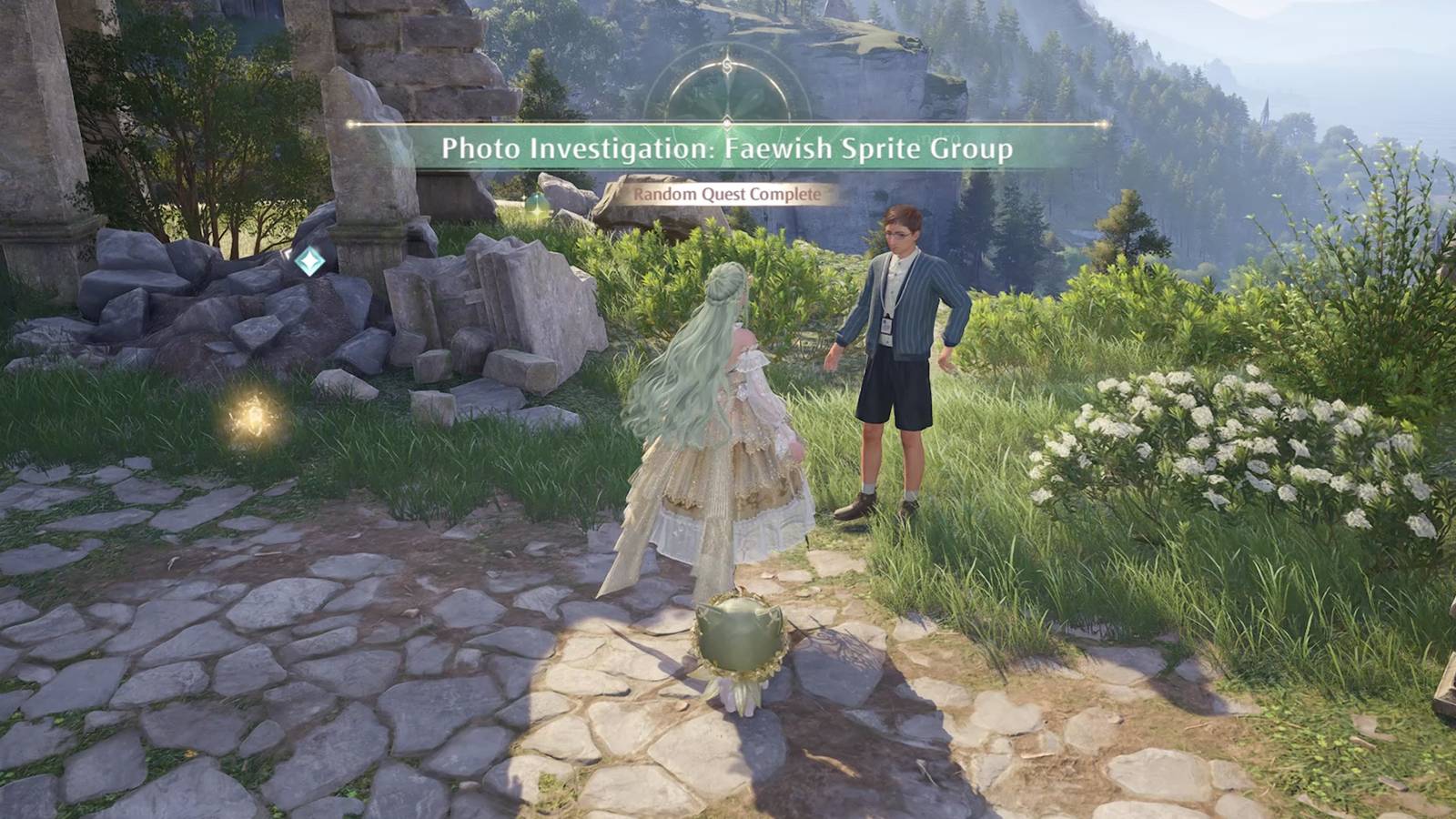 Photo Investigation: Faewish Sprite Group Guide In infinity Nikki