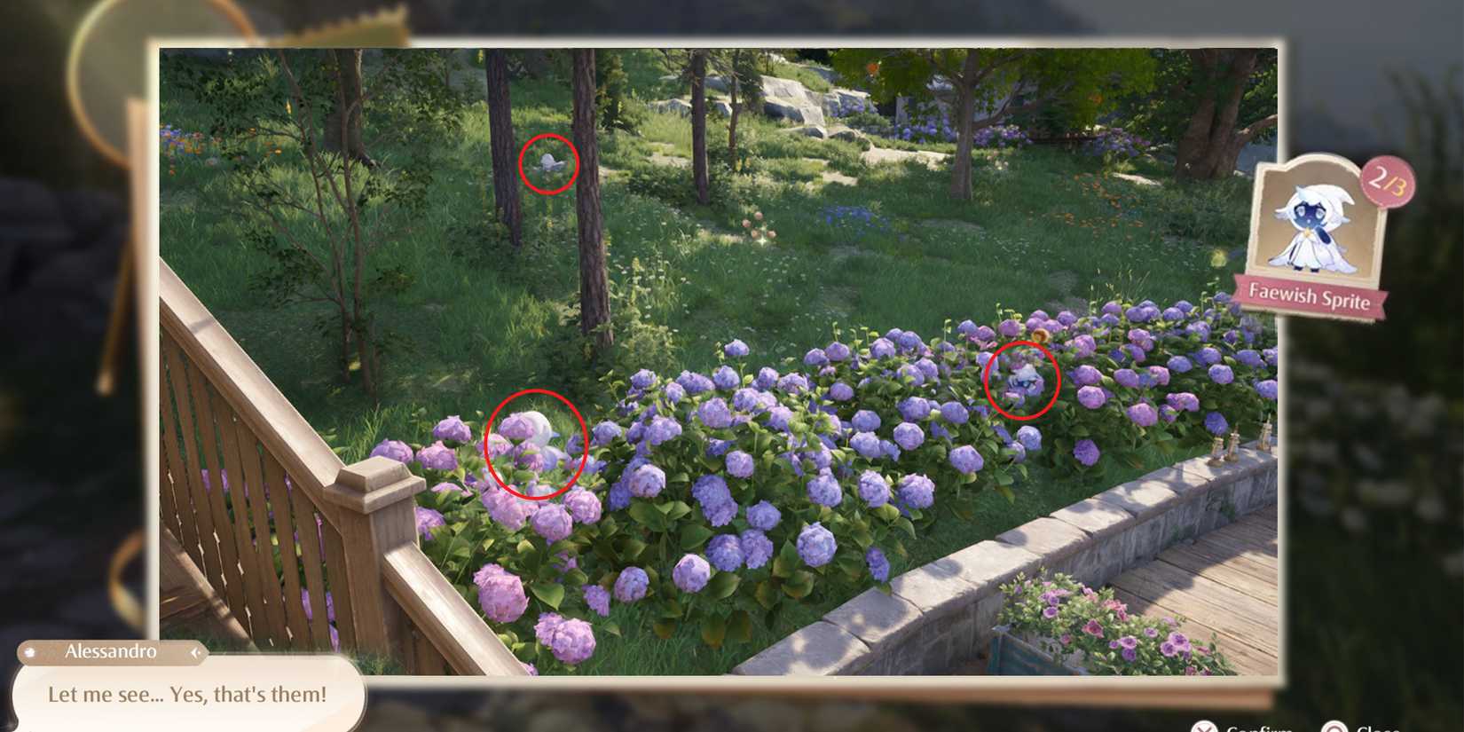 Photo Investigation: Faewish Sprite Group Guide In infinity Nikki