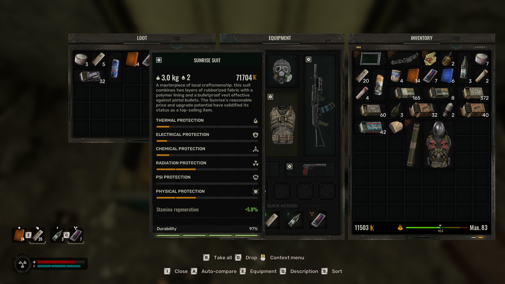 Where to Get Free Sunrise Suit in STALKER 2