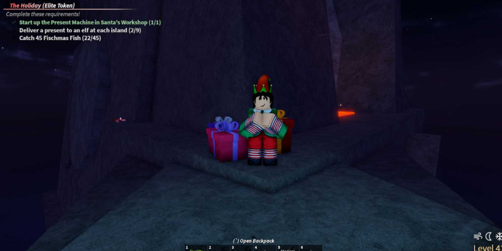 Roblox: Fisch - How To Complete Santa & Elf Quest