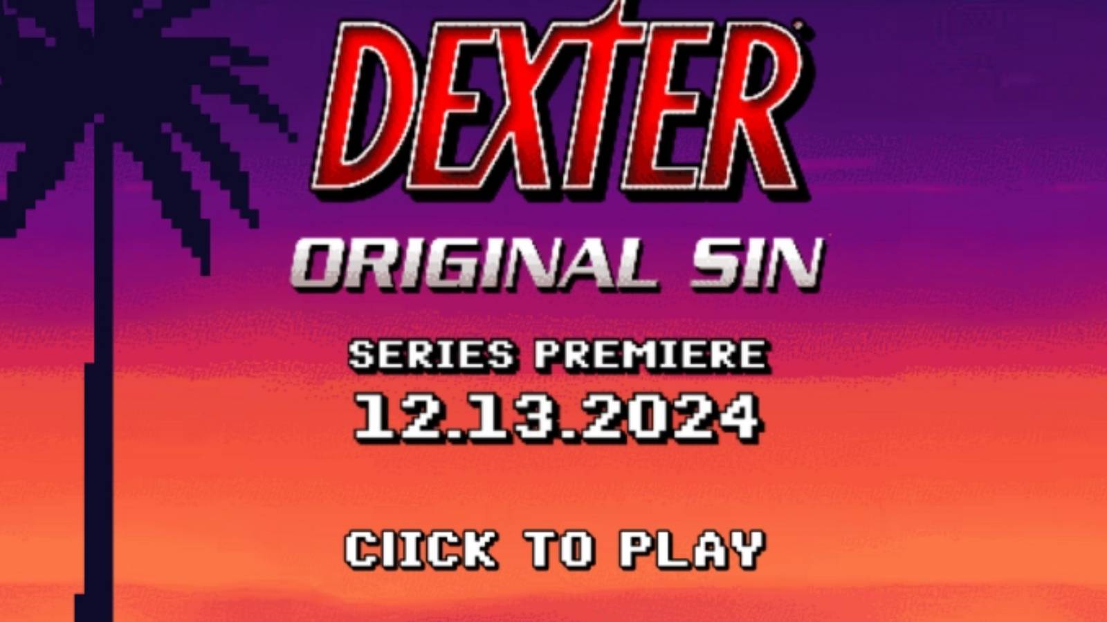 Dexter: Original Sin Retro Game Is Perfect Vibe Set Up For Prequel