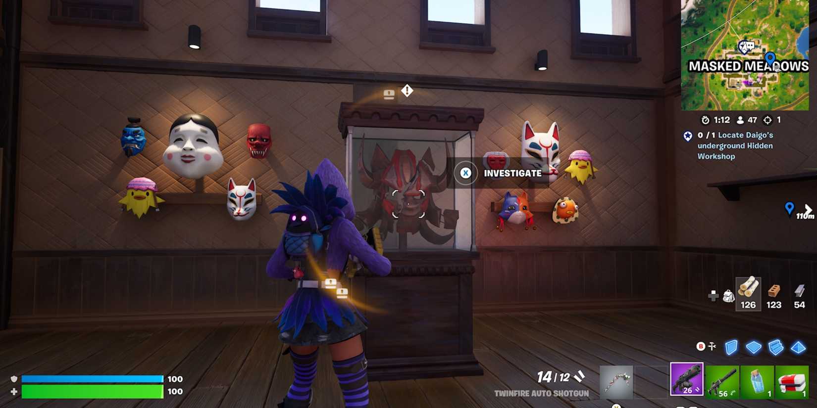 How to Complete Jade & the Mask Story Quests in Fortnite