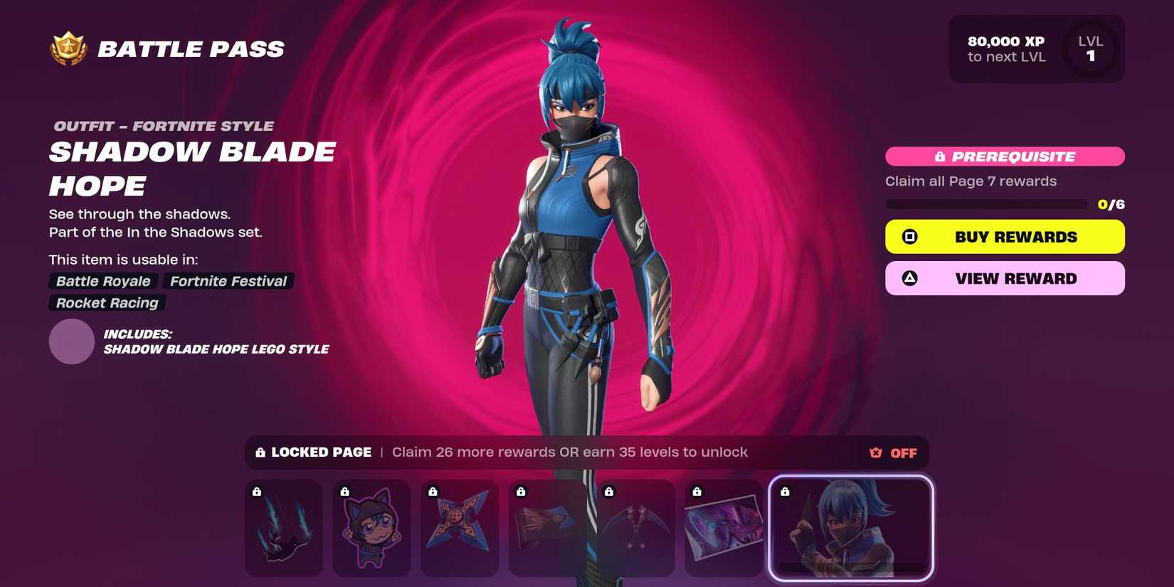 Fortnite: All Chapter 6 Season 1 Battle Pass Skins