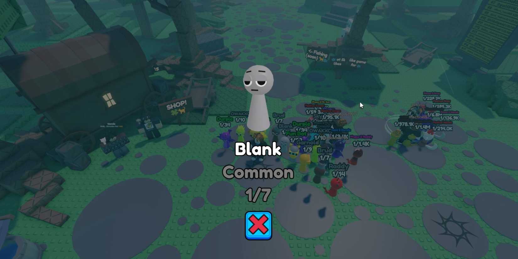 Roblox: Sprunki RNG Codes