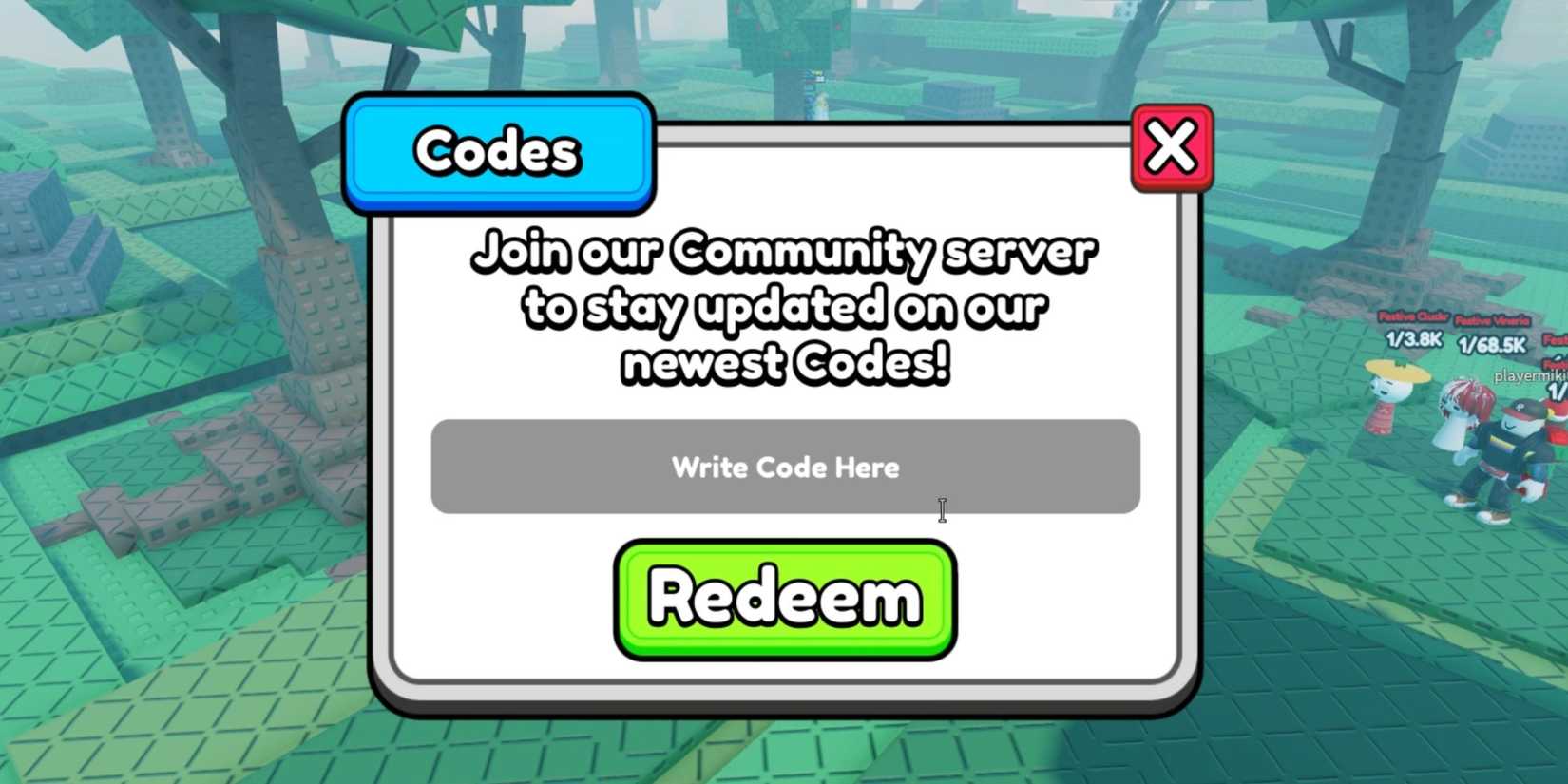 Roblox: Sprunki RNG Codes