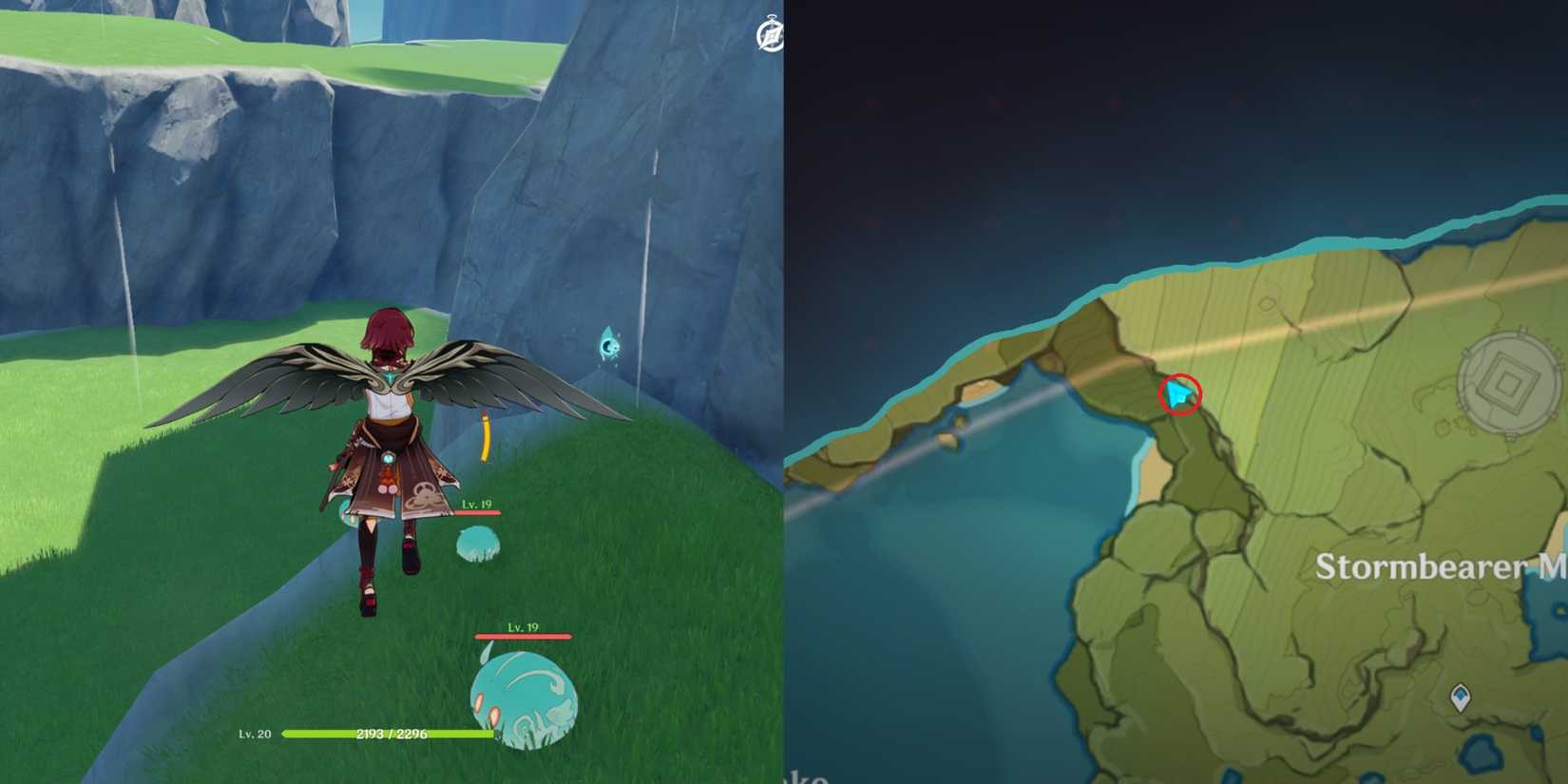 Genshin Impact: All Starfell Valley Anemoculus Locations