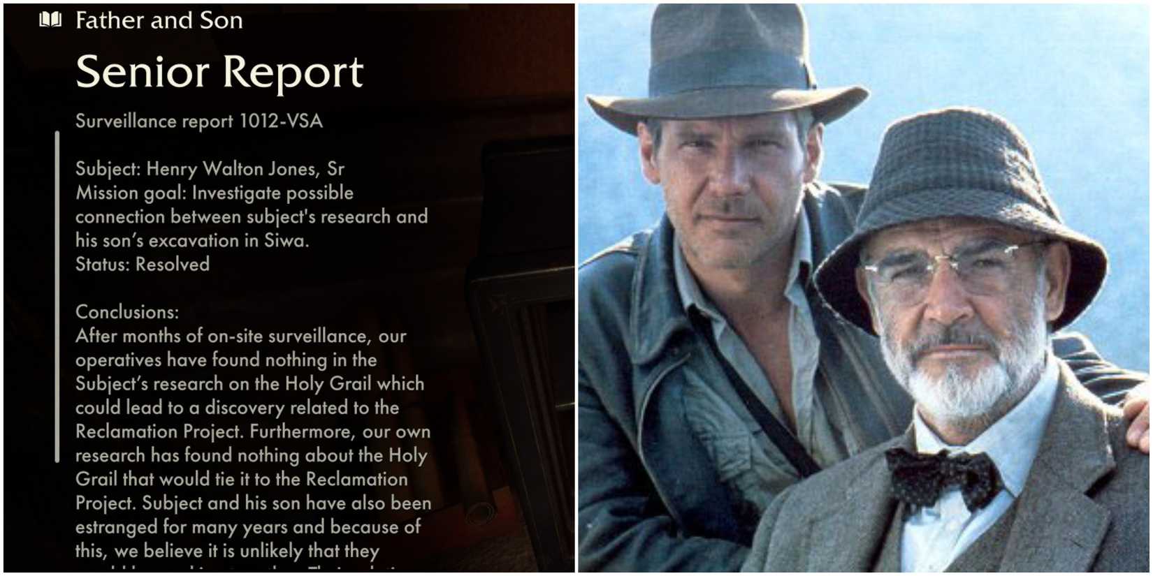 Indiana Jones and the Great Circle: Best Easter Eggs