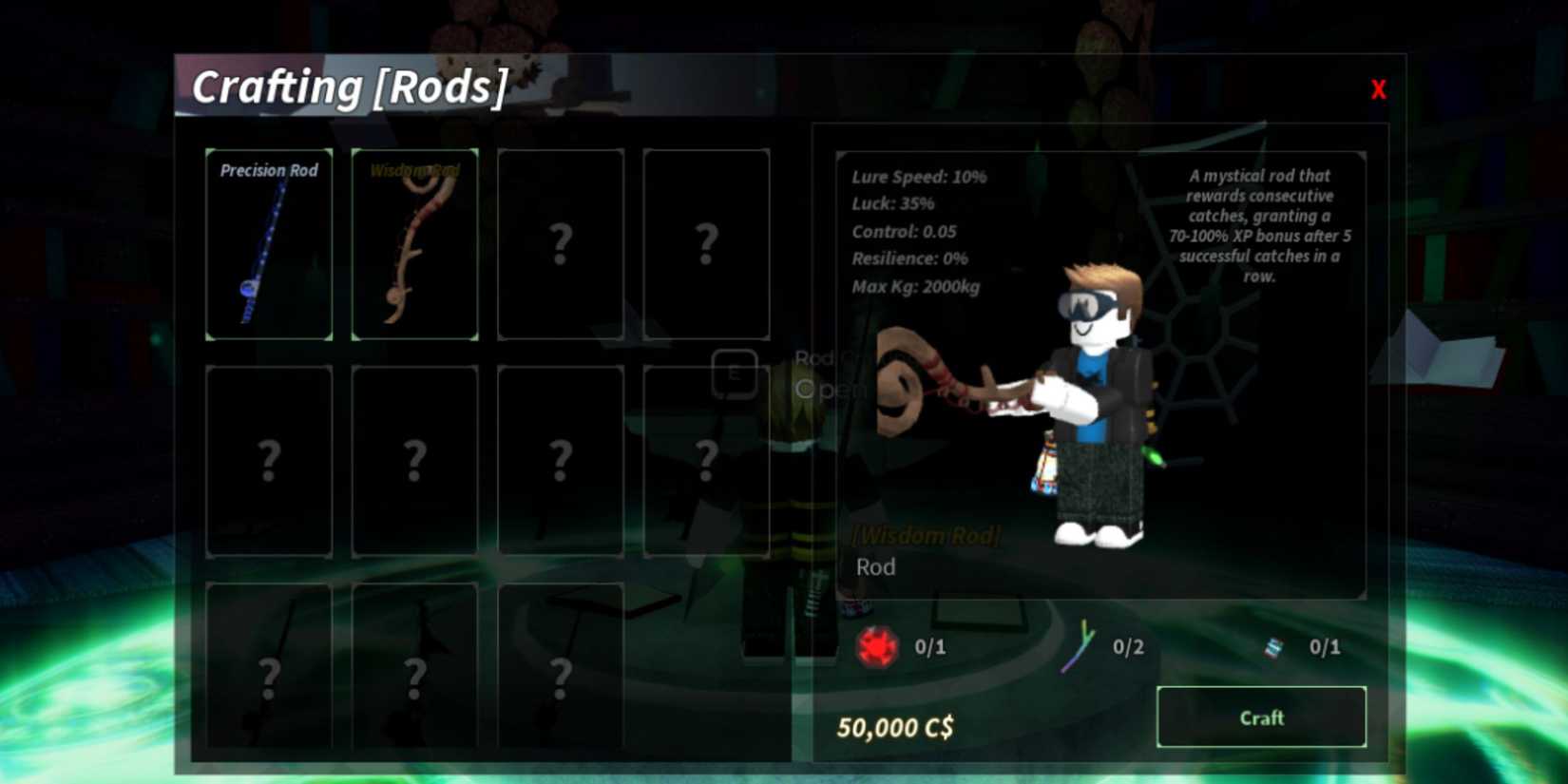 Roblox: Fisch - How To Get Wisdom Rod