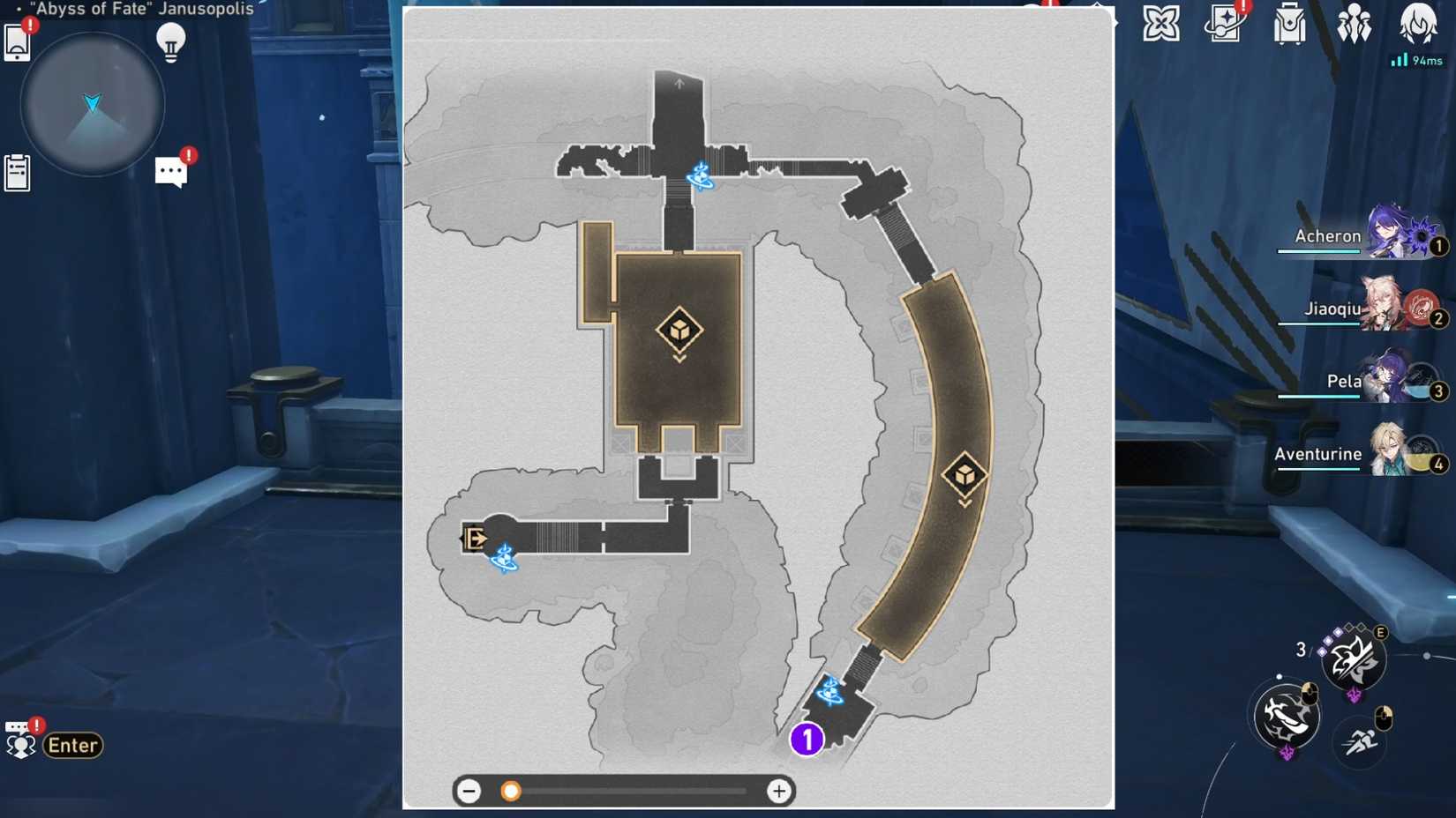 Janusopolis Enlightenment & Fragments of Recollection Locations in HSR