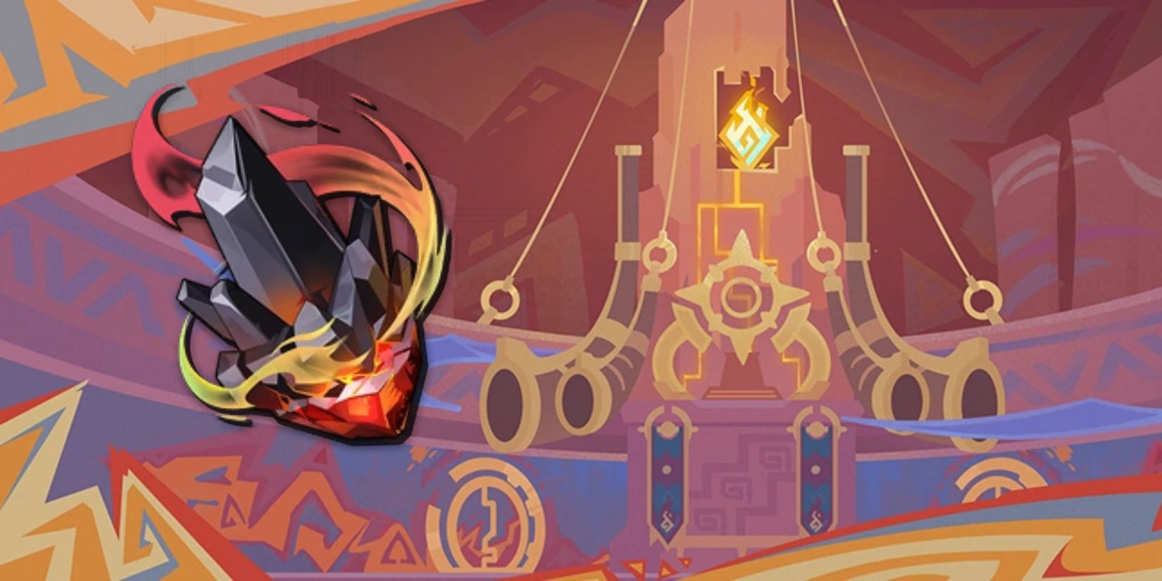 Genshin Impact: Memory of Roving Gales, Immovable Crystals, Violet ...