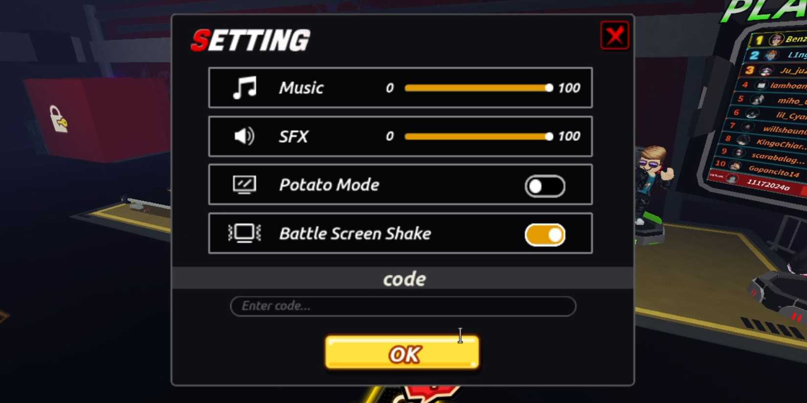 Roblox: Blood of Punch Codes (January 2025)