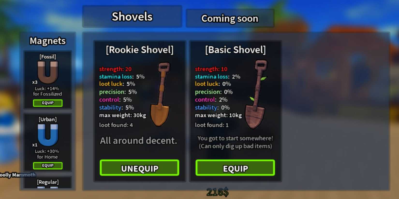 Roblox: Dig It - All Shovels & How To Get Them