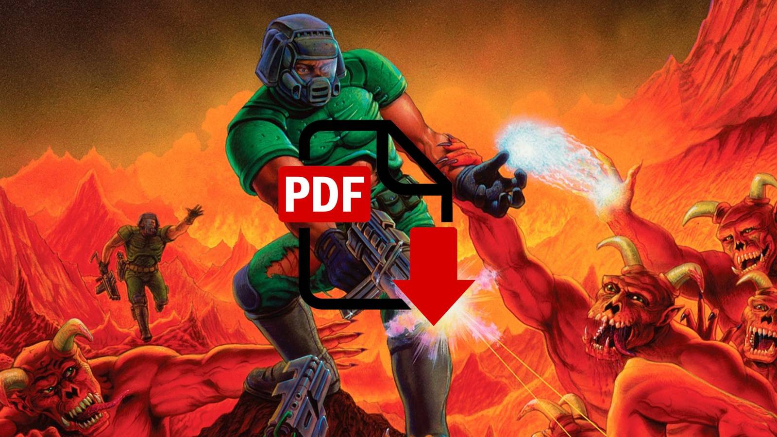 Doom Has Been Ported to a PDF File