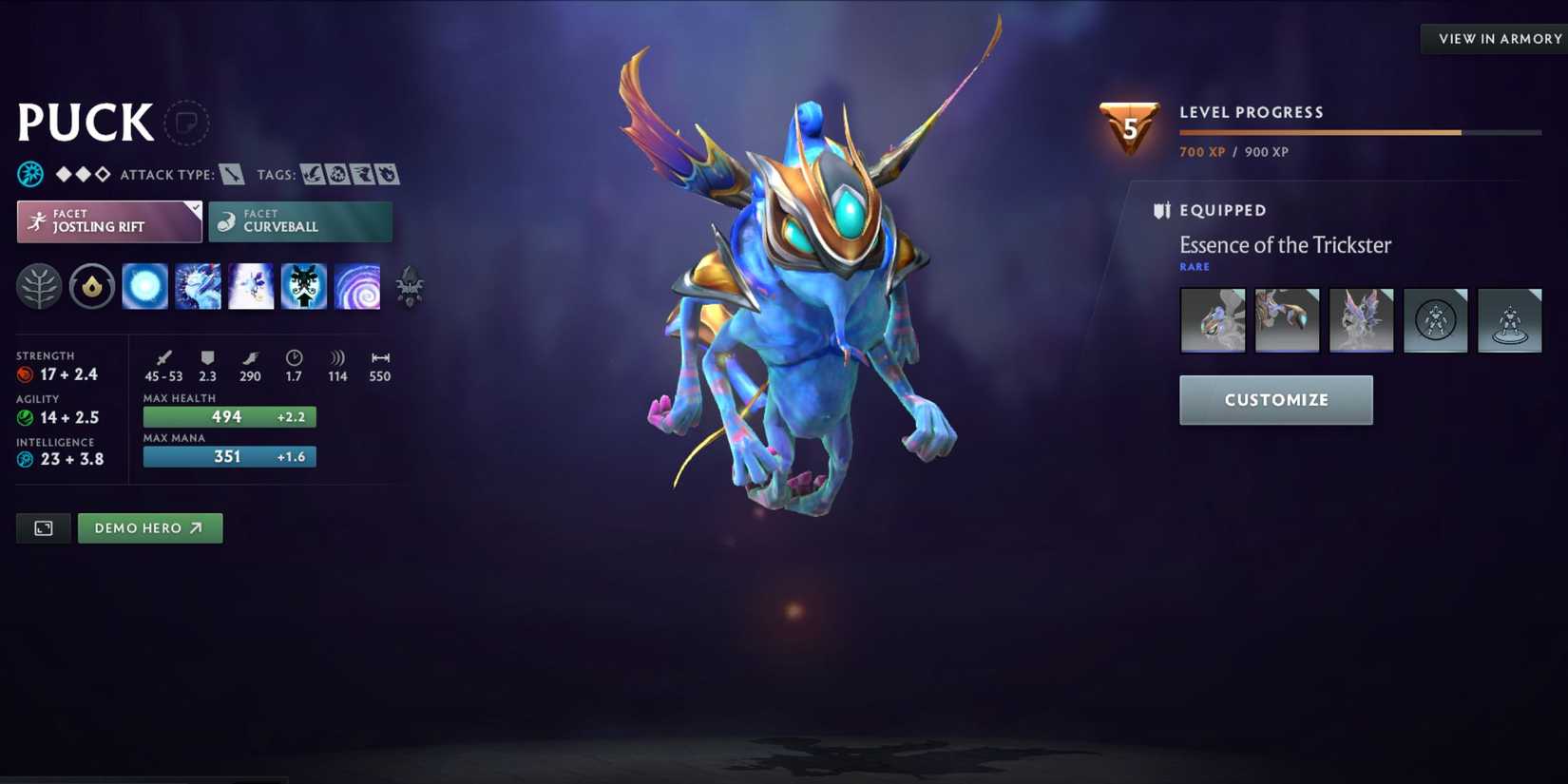 Dota 2: Puck Position 2 Build Guide