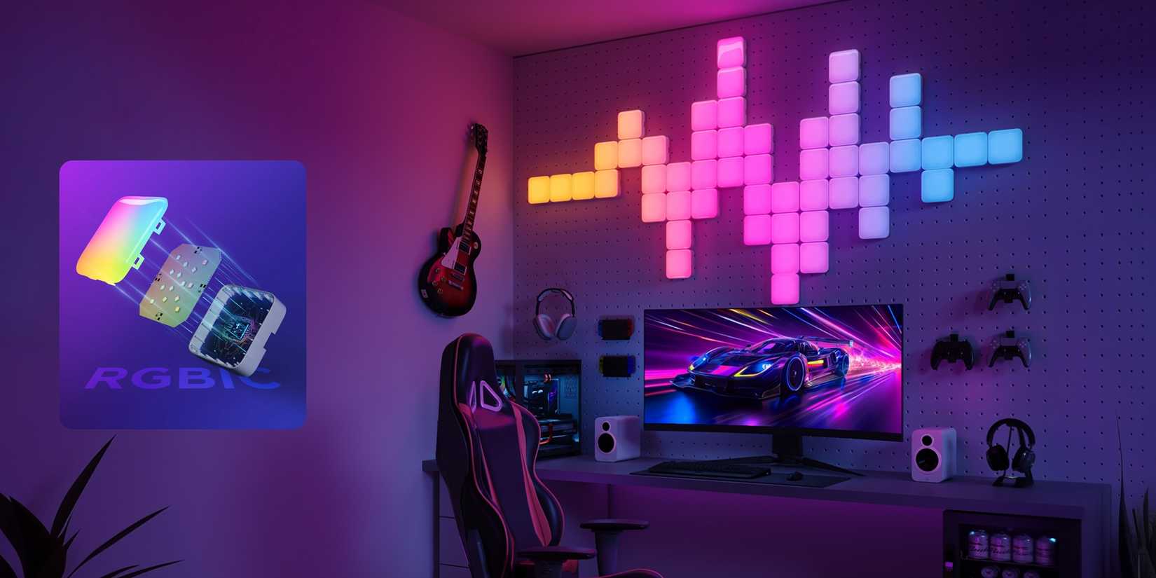 Govee Showcases Gaming Pixel Light and Table Lamp 2 Pro at CES 2025