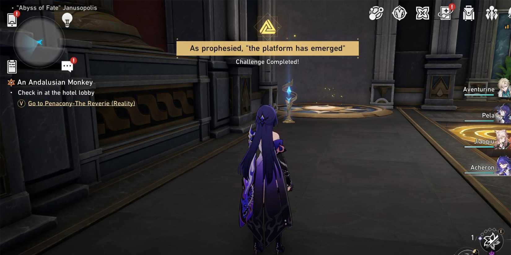 In the Balance Achievement In HSR - How To Activate The Floating ...